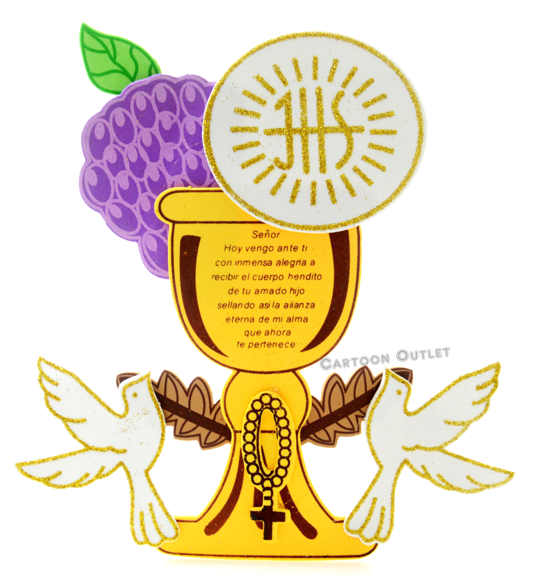 Copa De Foamy Para Primera Communion Clipart