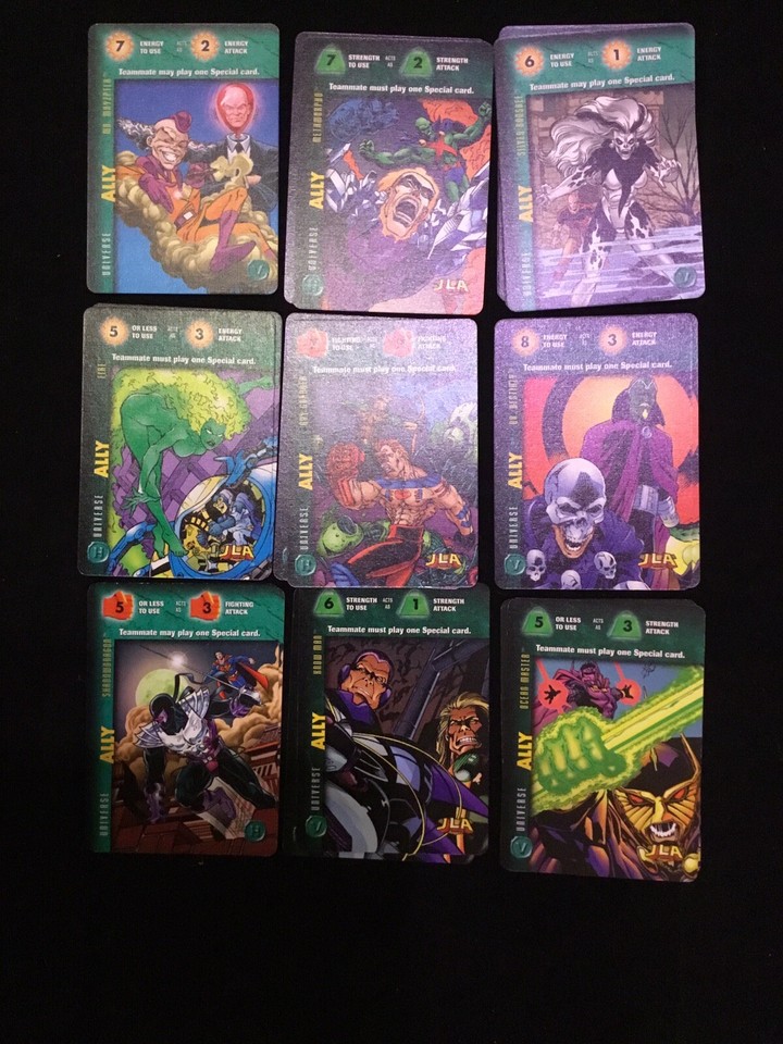 DC Overpower Ally Card Lot | eBay