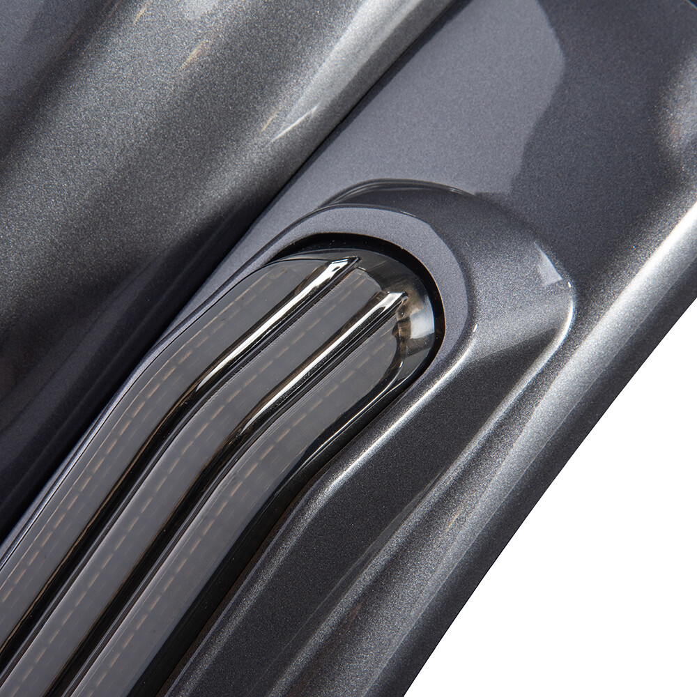 Charcoal Pearl CVO Rear Fender System Pinstripes For 14+ Harley FLHR ...