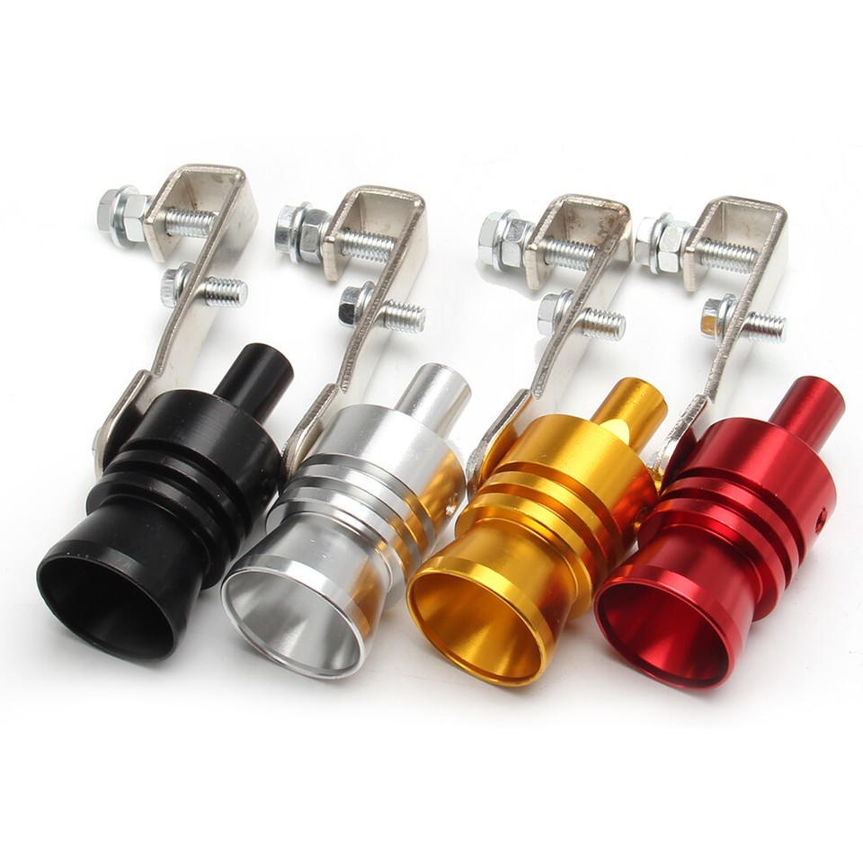 Universal Red Turbo Sound Exhaust Muffler Pipe Whistle Car Roar Maker L ...