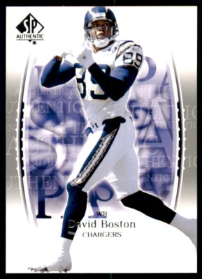 2003 SP Authentic #89 David Boston | eBay