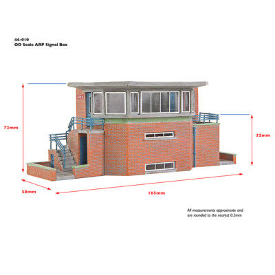 Bachmann Scenecraft 44-010 ARP Signal Box OO Gauge | eBay UK