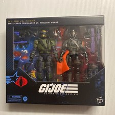G.I. Joe 6" Classified Series Steel Corps Commander vs Twilight Guard