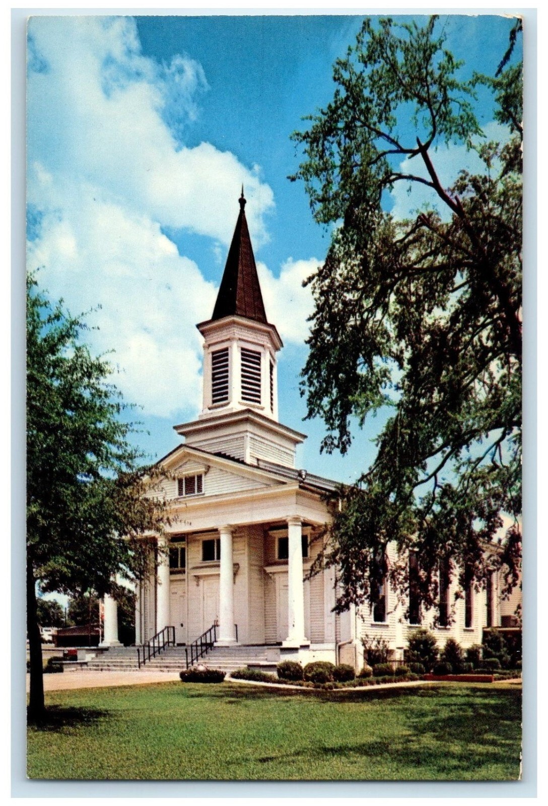 1960 Exterior View Perry Methodist Church Perry Georgia Antique Vintage ...