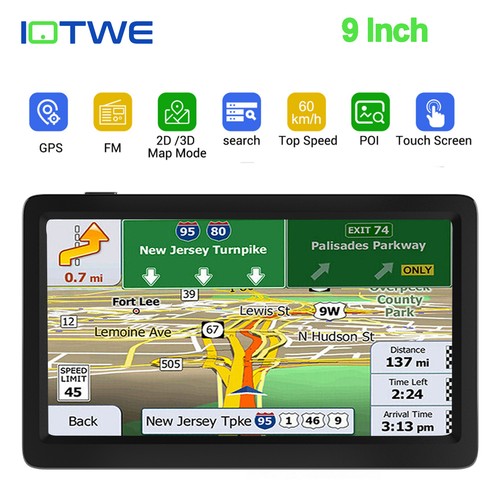 HD Portable Auto Truck GPS SAT NAV Navigation 8GB+256MB Free Australia ...
