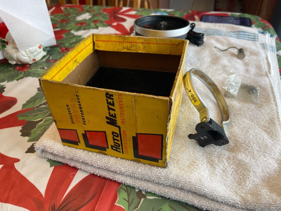 VTG AUTOMETER MONSTER TACH W/BOX MODEL 398-4 | eBay