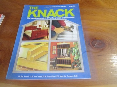 MAGAZINE THE KNACK DIY MANUAL PART 78 1981 GREAT ** MUST SEE | eBay