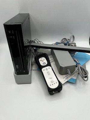 Nintendo Wii Video Game Console RVL-101 Black Tested | eBay
