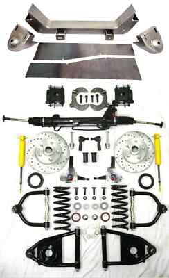1957 to 1960 Ford F100 Mustang II Power Front End Suspension Kit Stock ...