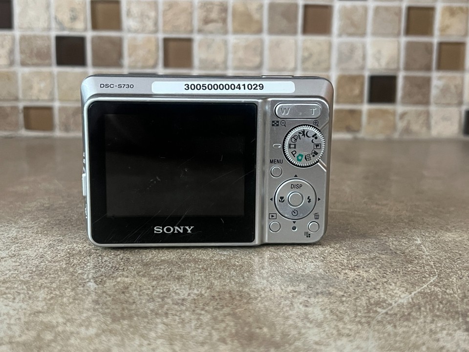 SONY CYBER SHOT DSC-S730 DIGITAL STILL CAMERA 7.2 MP SILVER E6-2(20) | eBay