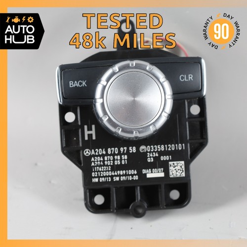 Mercedes W212 E350 C350 Console Head Unit Controller Knob Multi Switch ...