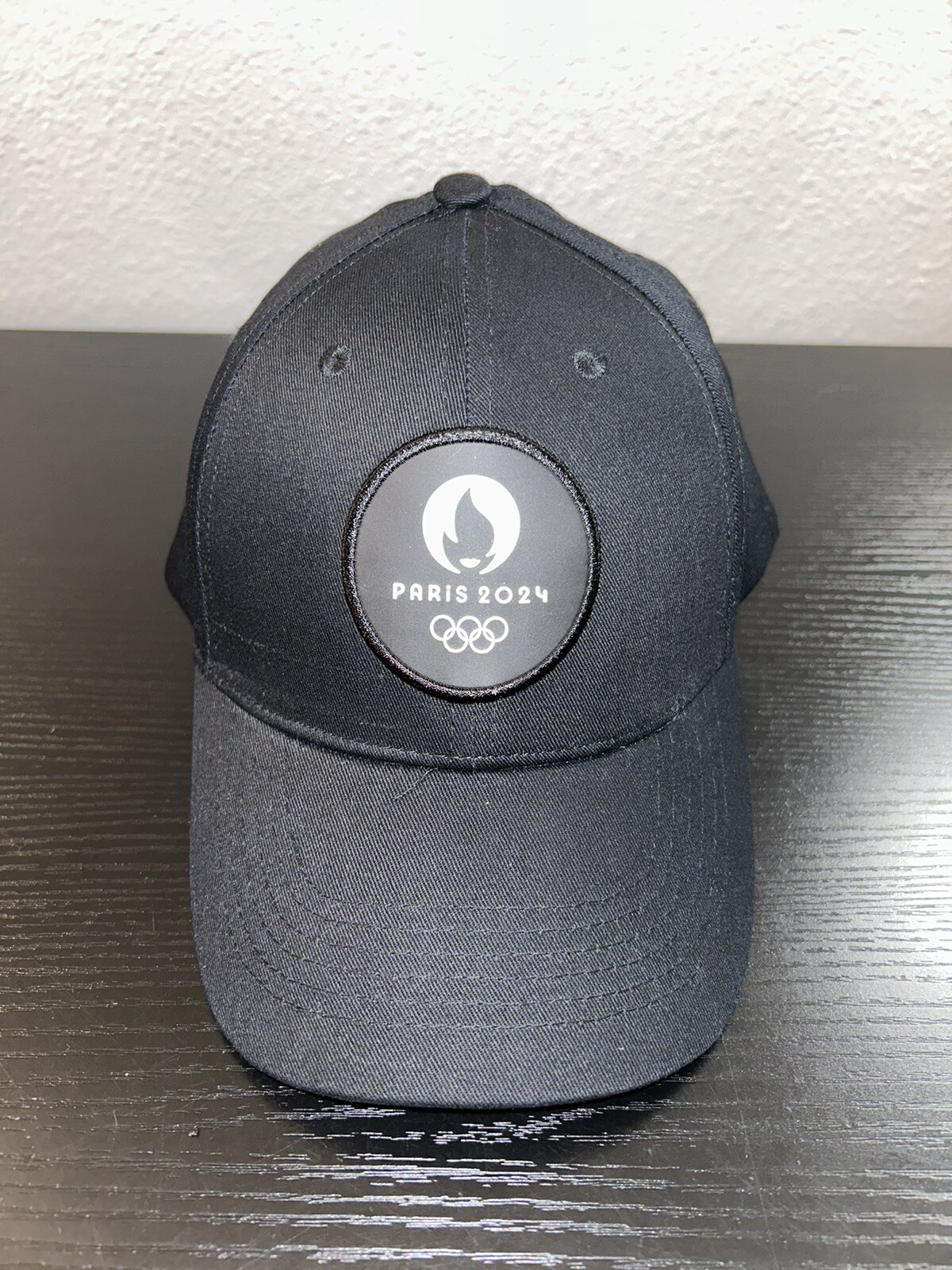 Paris Olympics 2024 Hat Cap Adult OFSA Black Adjustab… - Gem