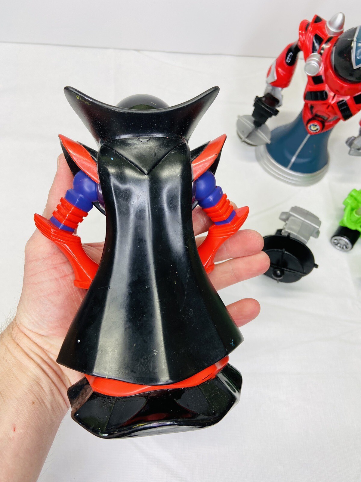 2007 Fisher Price Planet Heroes Black Hole Professor Darkness Figures Skateboard | eBay