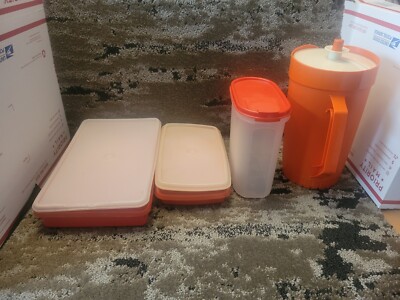 Vintage Tupperware w/lids 816-17, 794-6, (X2) 800-7), 1613-2 | eBay