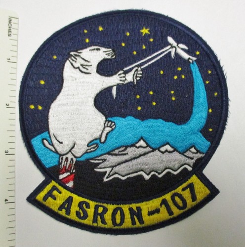 US NAVY FLEET AIRCRAFT SERVICE SQUADRON FASRON-107 PATCH Older Japanese ...