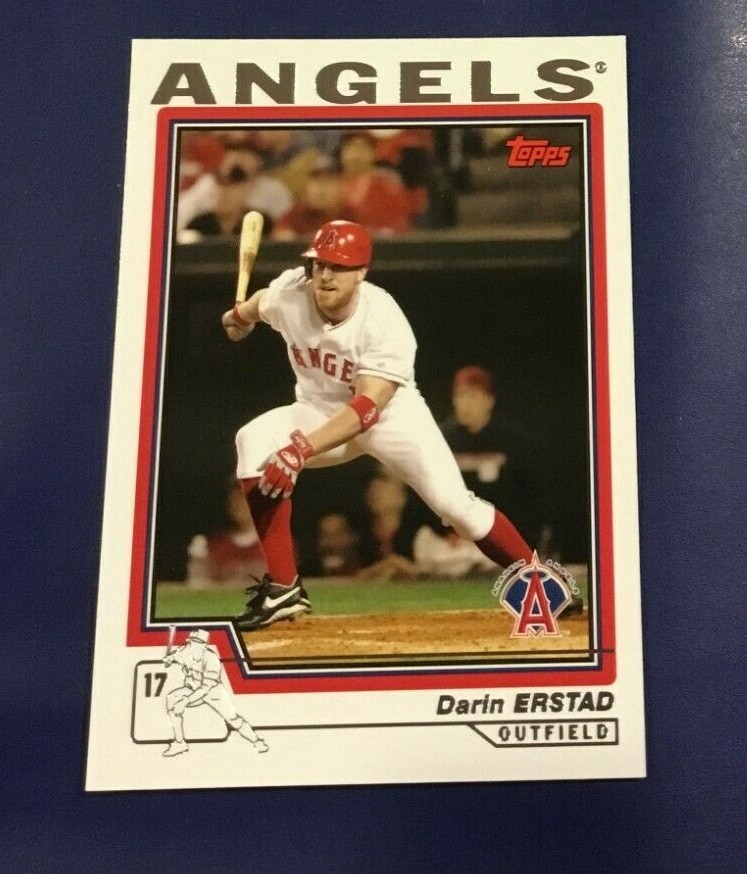 2004 Topps # 161 DARIN ERSTAD Los Angeles Angels Great Card ! | eBay