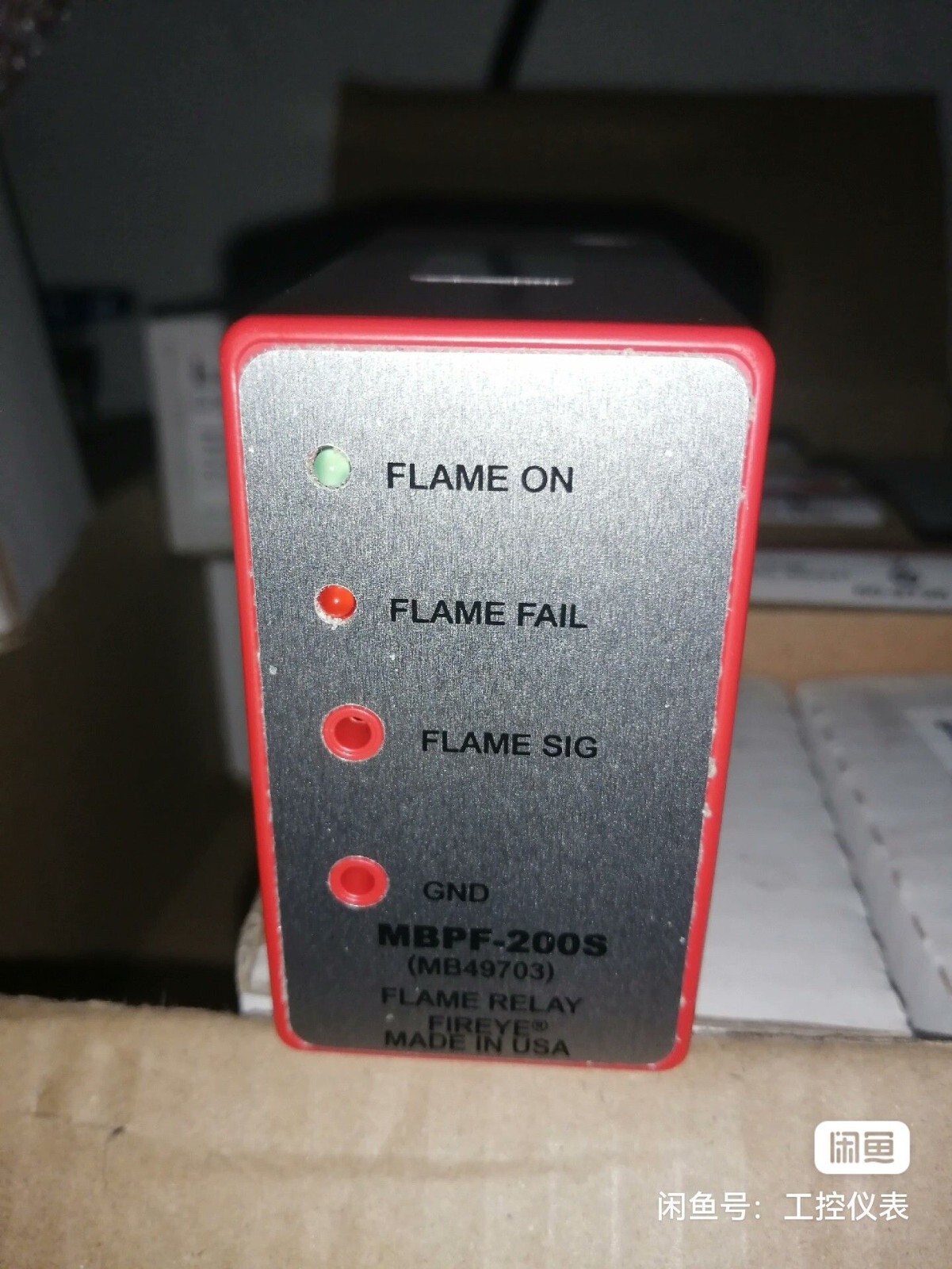 FIREYE FLAME RELAY MBPF-200S. Tested. Fast by UPS DPD DHL FEDEX for ...