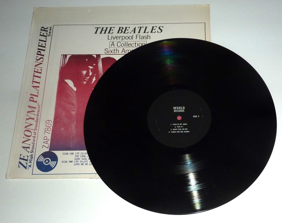 VINYL LP by THE BEATLES "LIVERPOOL FLASH - SIXTH AMENDMENT" / WORLD ...