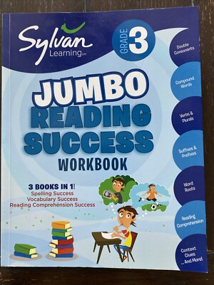 3rd Grade Jumbo Reading Success Workbook: Sylvan 9780375430060 | eBay