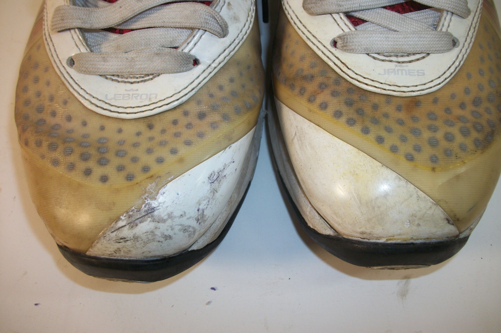 NIKE LEBRON JAMES AIR MAX FLYWIRE TAN RED MENS BASKETBALL SHOES ...