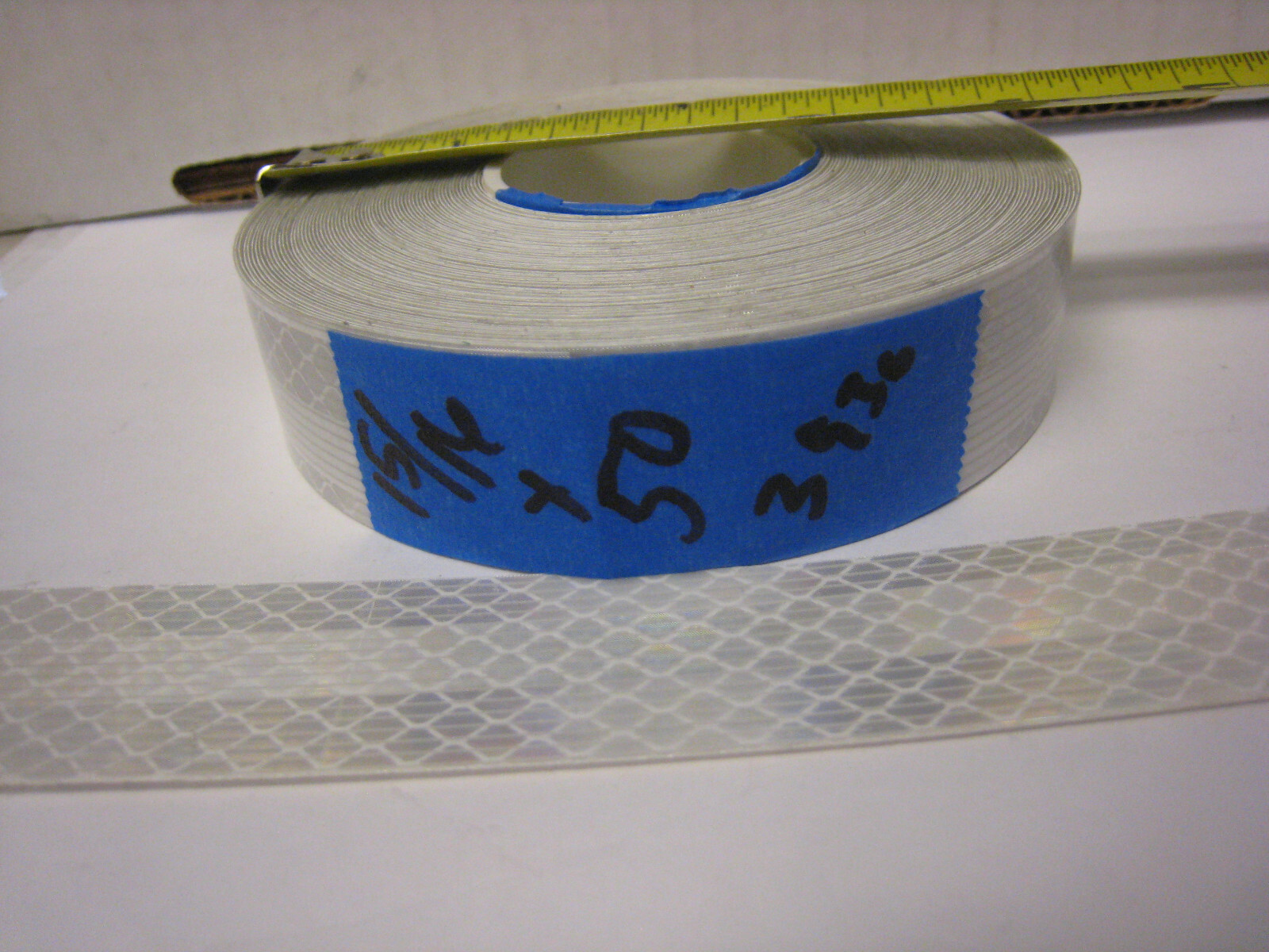 3M White 3930 High Intensity Prismatic Reflective Tape 15/16" X 50 feet ...