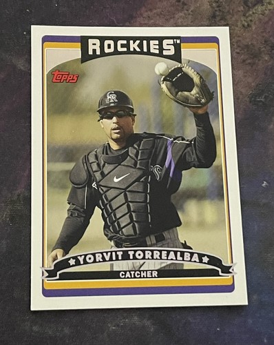 TOPPS 2006 MLB YORVIT TORREALBA #564 CATCHER COLORADO ROCKIES BASEBALL ...