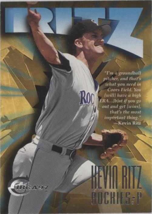 1997 Skybox Circa - Kevin Ritz #220 for sale online | eBay
