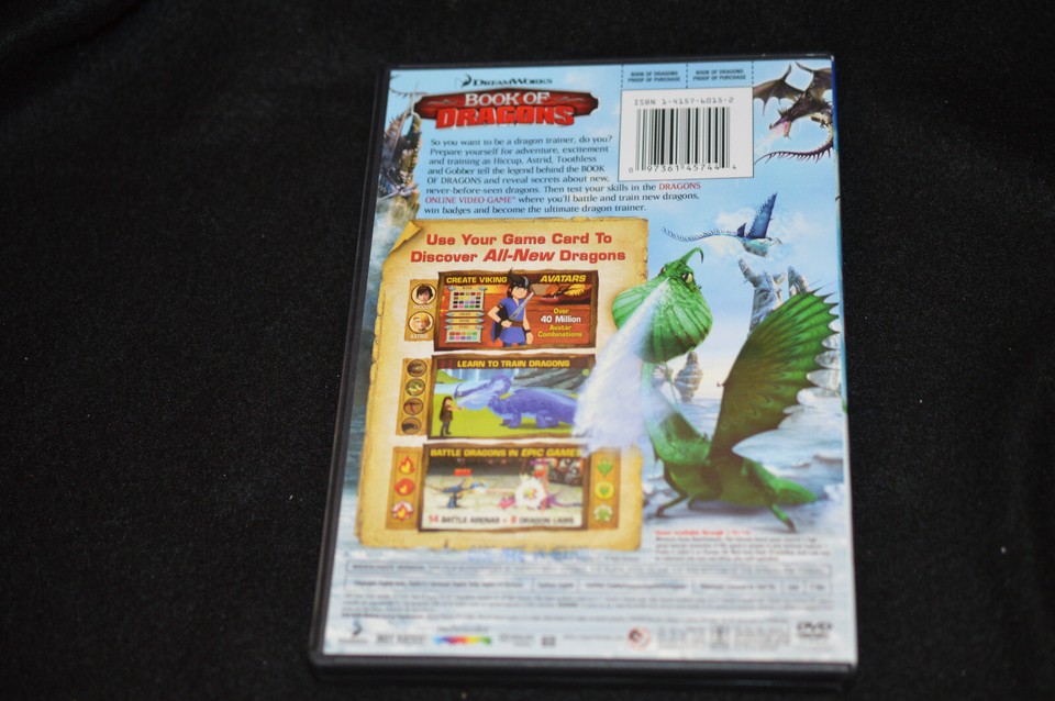 Dreamworks Dragons: Book of Dragons - DVD - VERY GOOD | eBay