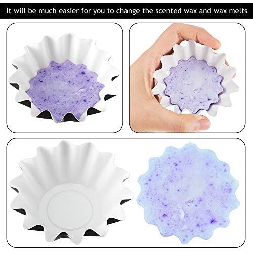 25PCS Wax Melt Warmer Liners Reusable Candle Popper Liner Leakproof Wax ...