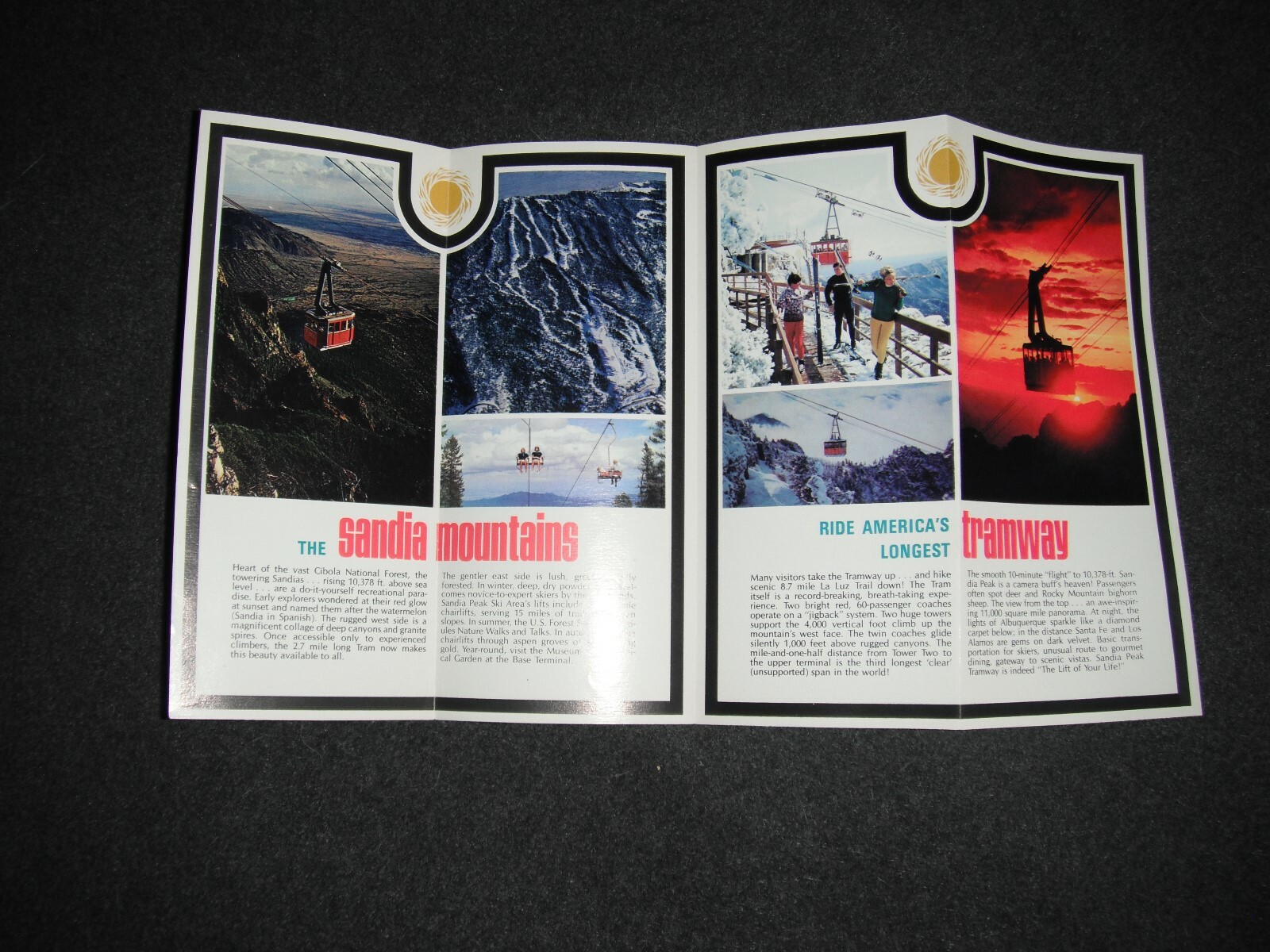 1972 Sandia Peak Albuquerque New Mexico Brochure Pamphlet | eBay