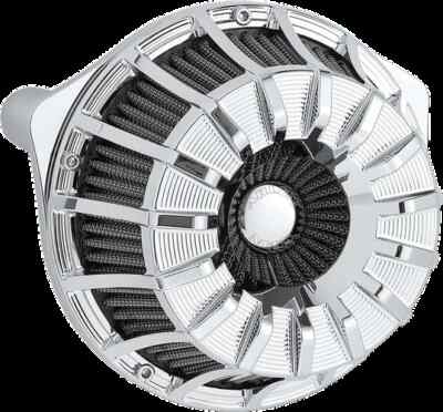 AN Inverted Air Cleaner Filter Kit 15 Spoke Chrome Road Glide Special ...