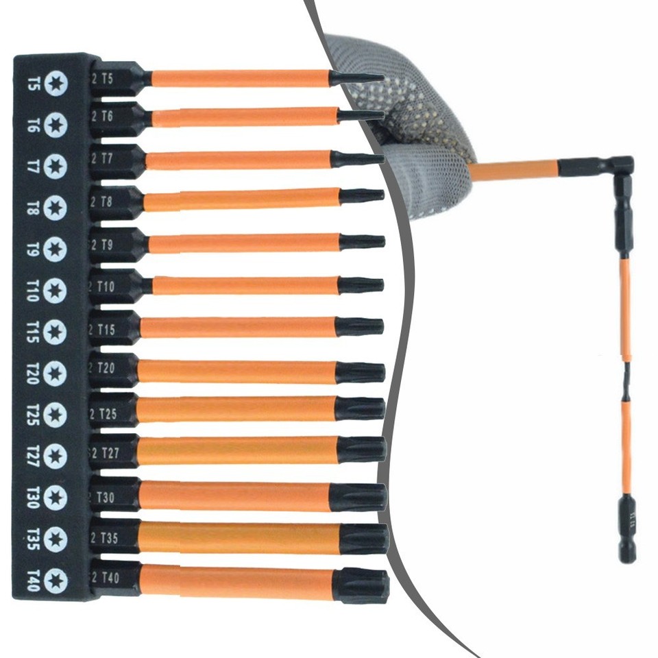 Innovative Design Complete 13PC Star Bit Set with Precision Engineering ...