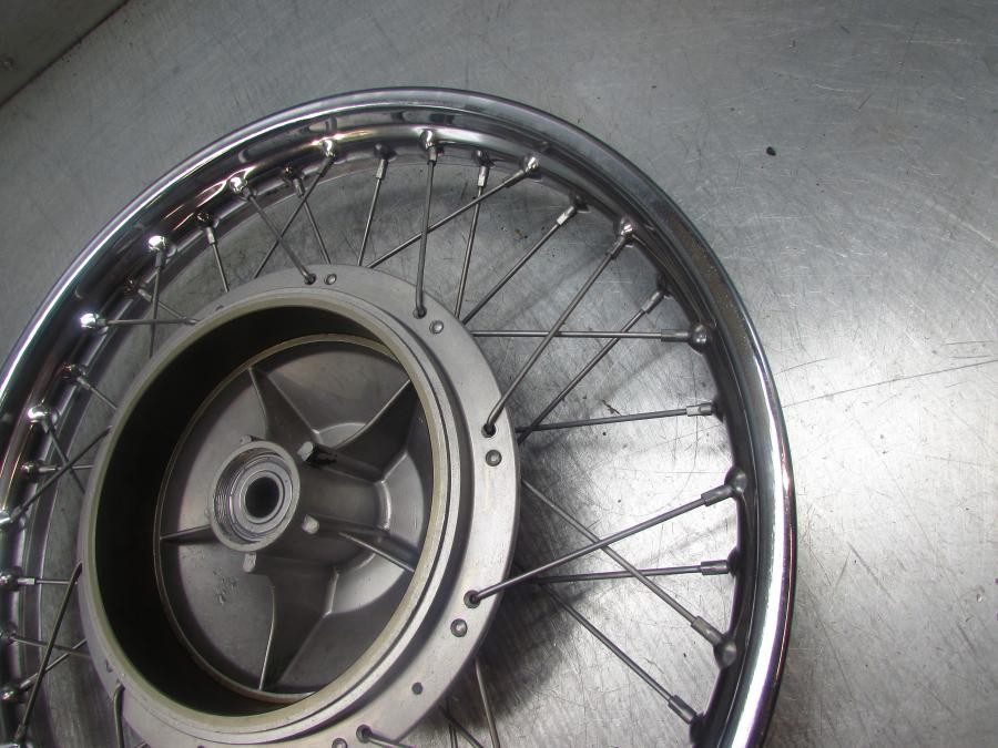 Triumph T120 T150 BSA A65 WM2-19 Front Wheel 8" Drum Dunlop Rim | eBay UK