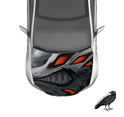 Kon Chainsaw Man Anime Hood Wrap Weatherproof Vinyl Car Decal 50" X 65 ...