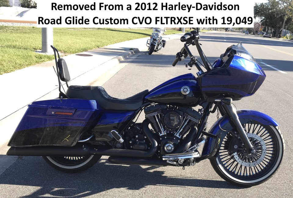 2012 Harley Road Glide CVO Speedometer Odometer Gauge Assembly 19K ...