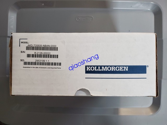 Kollmorgen AKD-T00606-NBAN-0000 Ethernet Based Servo Drive 2000W 120 ...