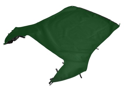 Fits: Mercedes CLK W209 2004-09 Soft Top Made From GREEN Haartz German ...