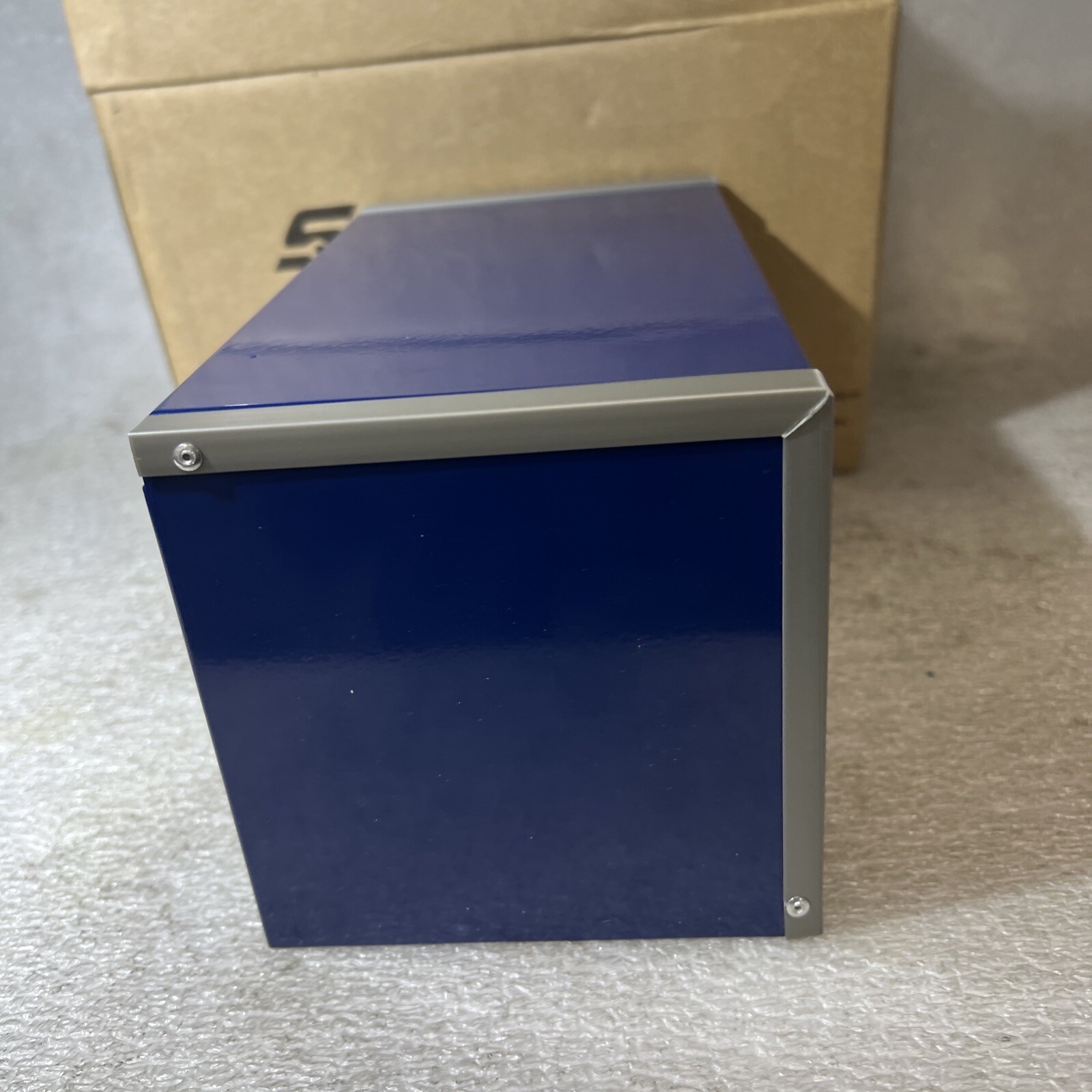 Snap-on Midnight Blue Mini Micro Tool Box ~ Top Chest - KMC923APOL *NEW ...