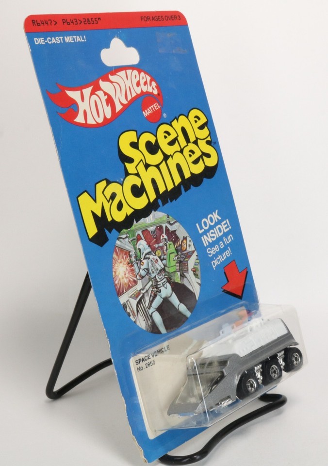 HOT WHEELS SCENE MACHINES, SPACE VEHICLE, BLACKWALLS, HONG KONG | eBay