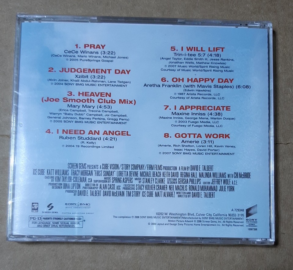 (New and Sealed) First Sunday bonus cd sampler (Very Rare) Aretha ...