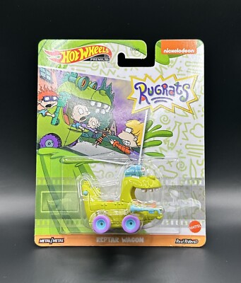 Nickelodeon Rugrats Reptar Real Rider Collector’s Wagon Hot Wheels ...