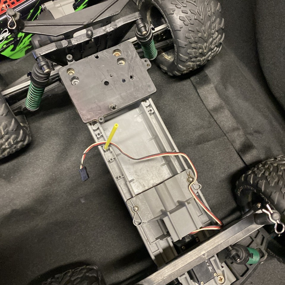 Traxxas Stampede 2wd 1/10 Slider/Roller Brushed/VXL Used Green Monster ...