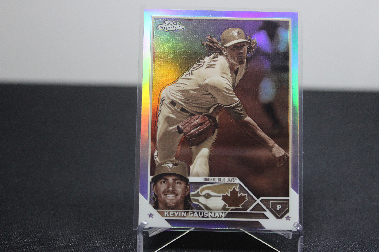 2023 Topps Chrome KEVIN GAUSMAN SEPIA REFRACTOR #55 Toronto Blue Jays ...