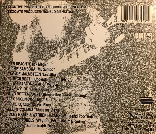 The Guitars That Rule the World by Various Artists (CD, Jul-1998, Metal ...