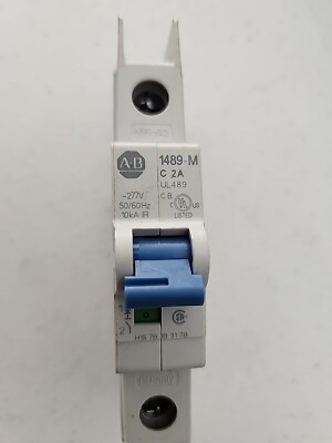 Allen-Bradley 1489-M 2A Circuit Breaker 1 Pole 2 AMP | eBay