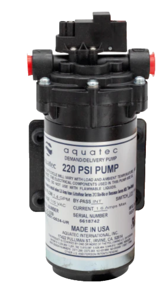 AQUATEC 220 PSI Extractor Pump 58-ELK-220 (Mytee, EDIC, Sandia, Ninja ...