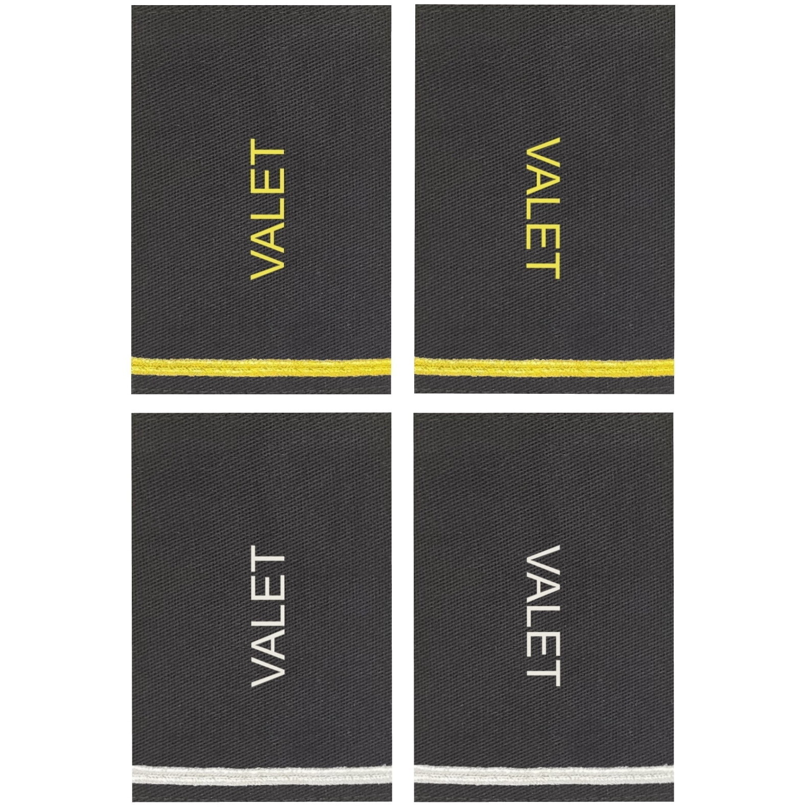 BuyStripes Uniform Shoulder Board Epaulets For Valet Personnel | eBay