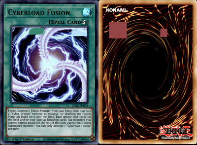 Yugioh! Cyberload Fusion - LDS2-EN035 - Ultra Rare - 1st Edition NM X3 ...