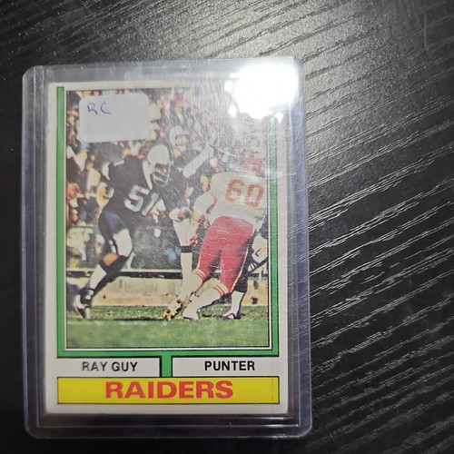 1974 Topps - #219 Ray Guy (RC) | eBay