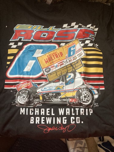 Bill Rose Racing Michael Waltrip Brewery Small T Shirt | eBay